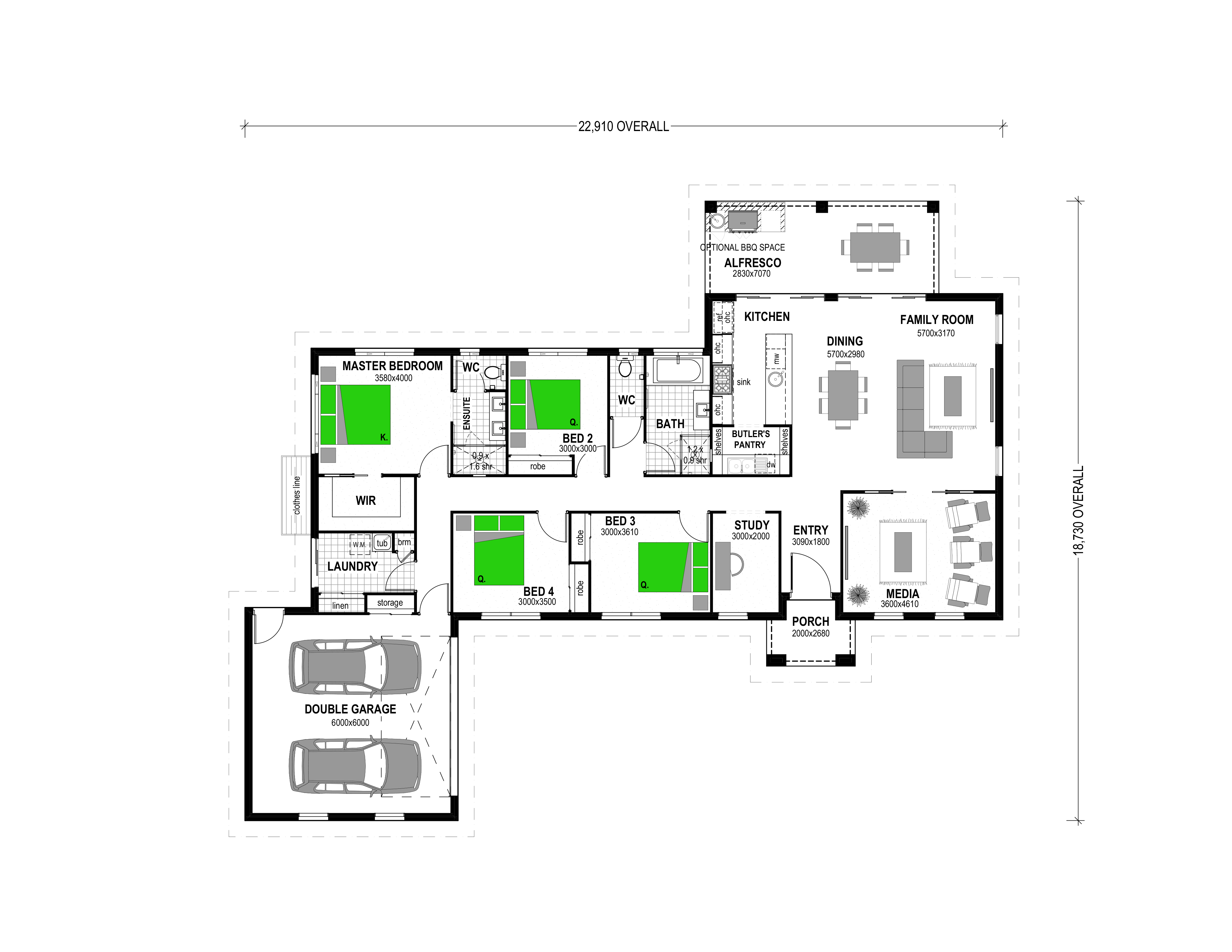 Lot 65 174 Adare Road Adare | Stroudhomes.com.au